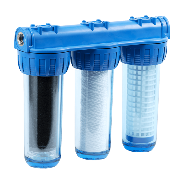 Filtre à eau Triplex 10'' | Achetez en ligne au meilleur prix | Osaqua